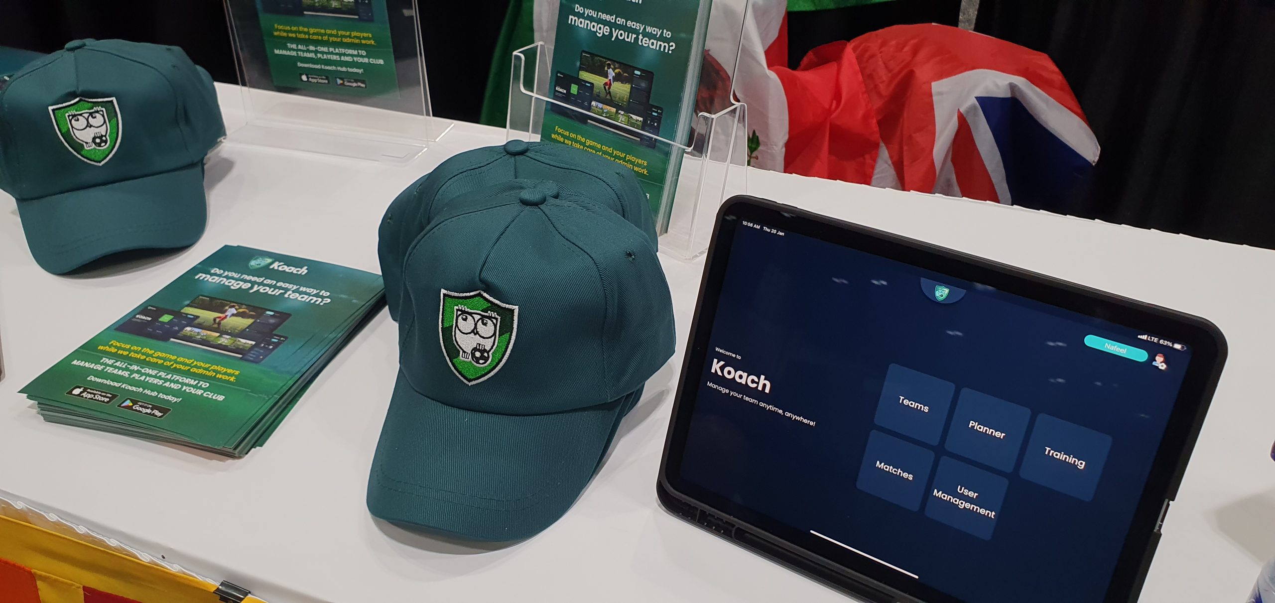 Koach Hub exhibited their latest platforms at the United Soccer Coaches ...